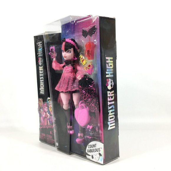 Mattel | Toys | Monster High Doll Draculaura Count Fabulous The Pet Bat ...